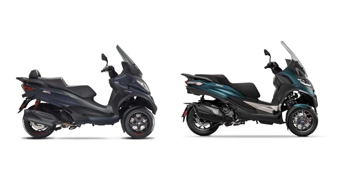 Piaggio MP3 400 Sport 2022 vs Piaggio MP3 530 HPE Exclusive 2022