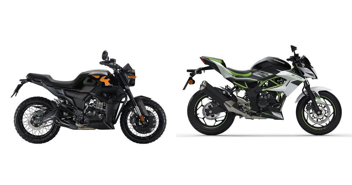 Zontes 125 GK 2022 vs Kawasaki Z125 2021