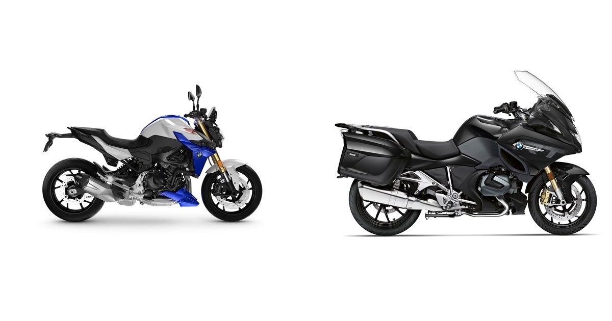 BMW F 900 R 2023 vs BMW R 1250 RT 2023