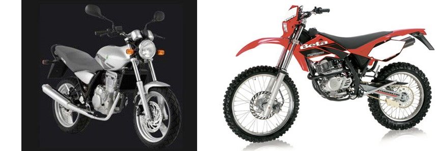 Motorrad Vergleich MZ 125 RT 2009 vs. Beta RR Enduro 4T 125 AC 2009