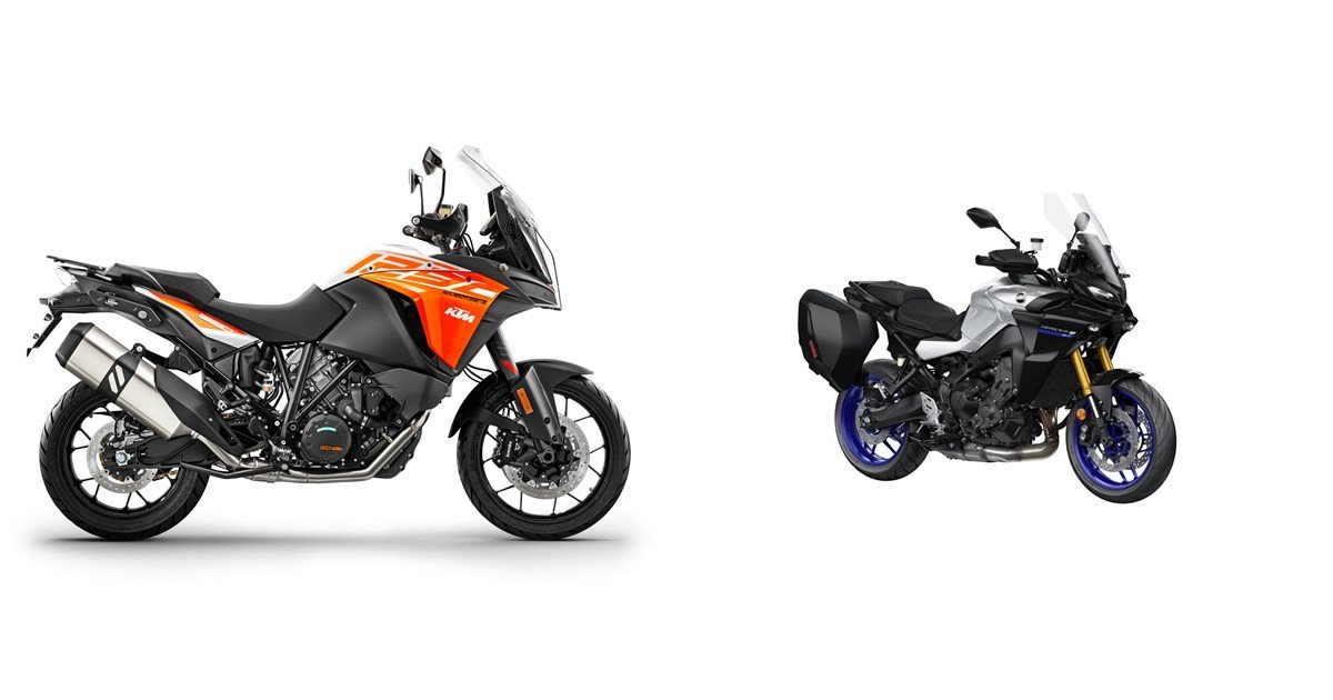 KTM 1290 Super Adventure S 2018 vs Yamaha Tracer 9 GT 2022