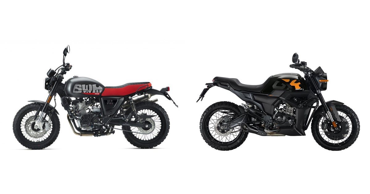 SWM Ace of Spades 125 2020 vs Zontes 125 GK 2022