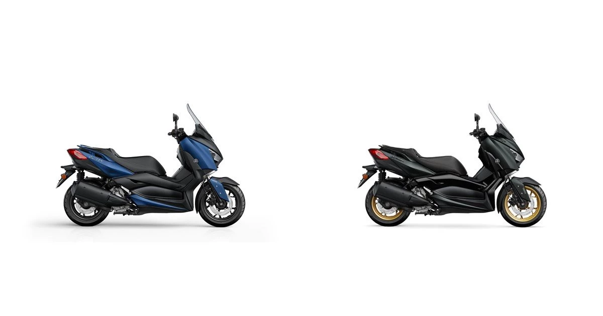 Yamaha XMAX 300 2018 vs Yamaha XMAX 300 Tech MAX 2022