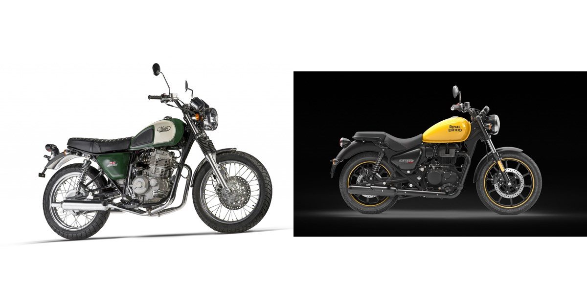 Mash Five Hundred 2018 vs Royal Enfield Meteor 350 Fireball 2021
