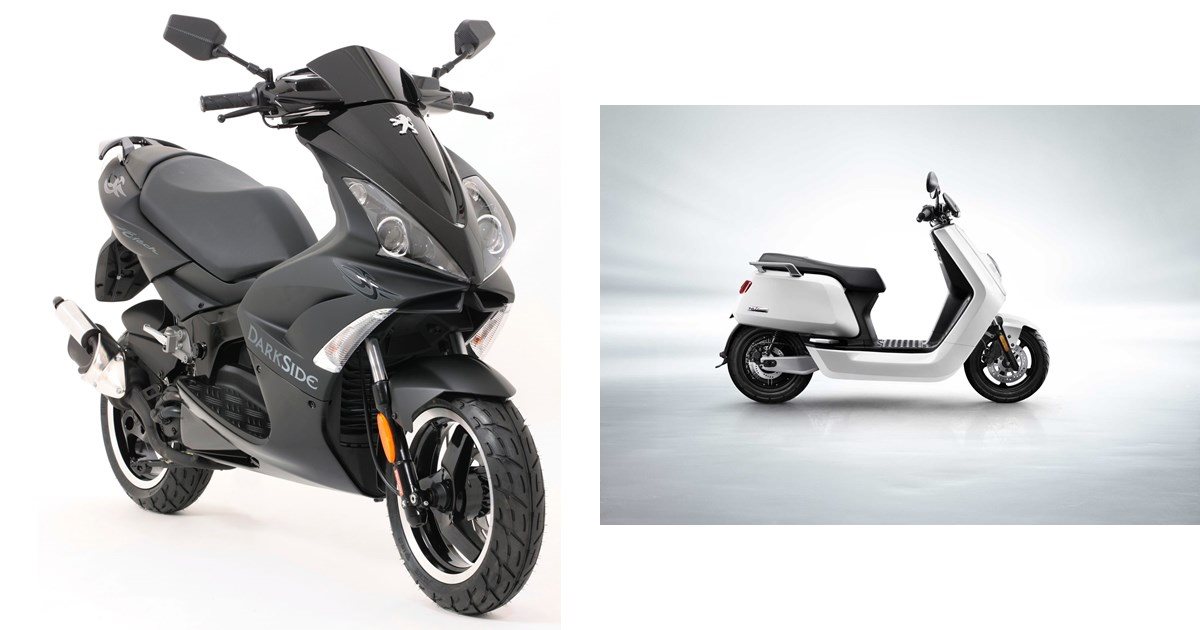 Motorrad Vergleich Peugeot Jet Force 50 Darkside 2015 vs. NIU N1S 2018