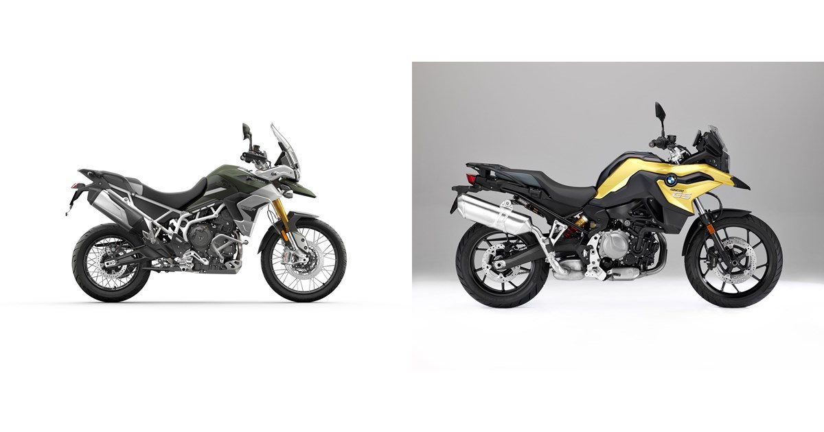 Motorrad Vergleich Triumph Tiger 900 Rally Pro 2021 vs. BMW F 750 GS 2018