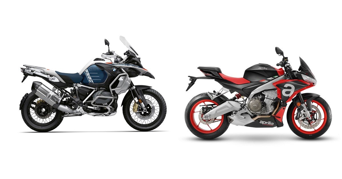 BMW R 1250 GS Adventure 2023 vs Aprilia Tuono 660 2021