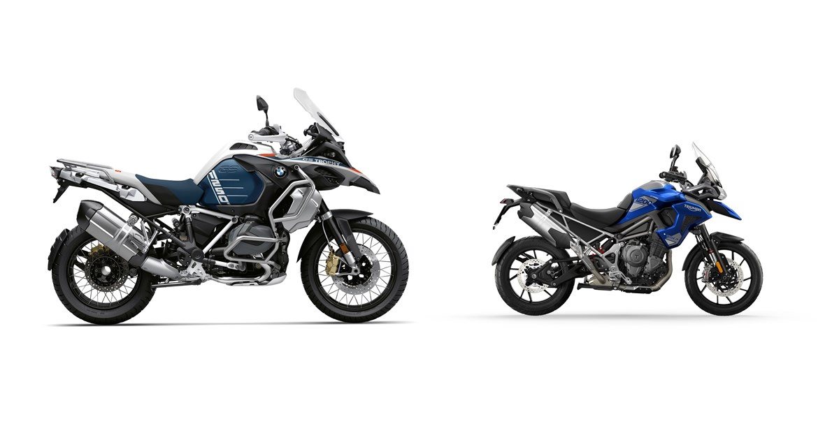 BMW R 1250 GS Adventure 2023 vs Triumph Tiger 1200 GT PRO 2022