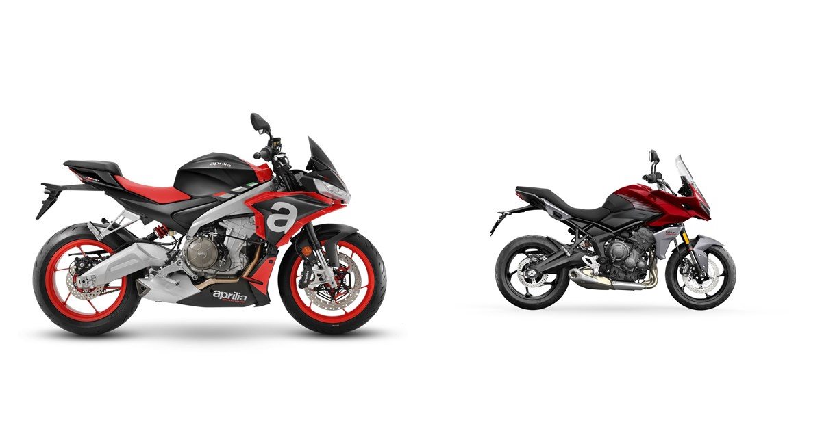 Motorrad Vergleich Aprilia Tuono 660 2022 vs. Triumph Tiger Sport 660 2022