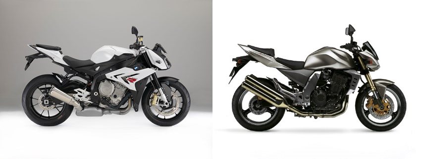 Motorrad Vergleich BMW S 1000 R 2016 vs. Kawasaki Z1000 2005