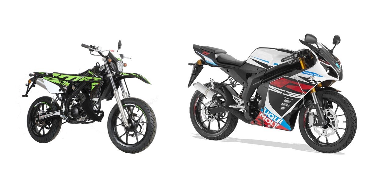 Motorrad Vergleich Rieju MRT Freejump 50 Supermoto 2020 vs. Rieju RS3 ...