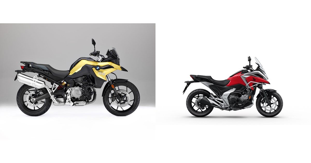 Motorrad Vergleich BMW F 750 GS 2019 vs. Honda NC750X DCT 2021
