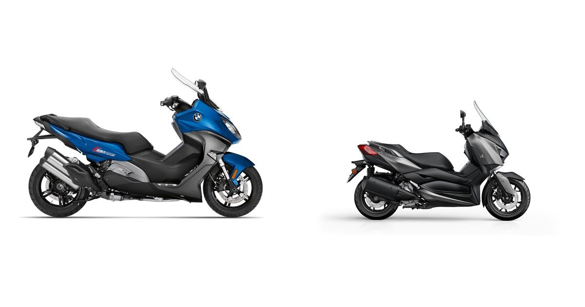Motorrad Vergleich BMW C 650 Sport 2020 vs. Yamaha XMAX 300 2017
