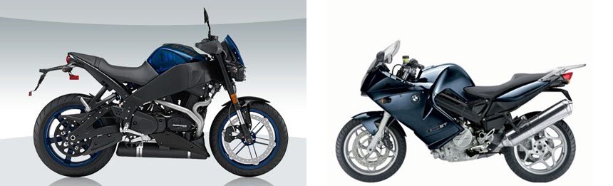 Motorrad Vergleich Buell XB 9SX 2009 vs. BMW F 800 ST 2009