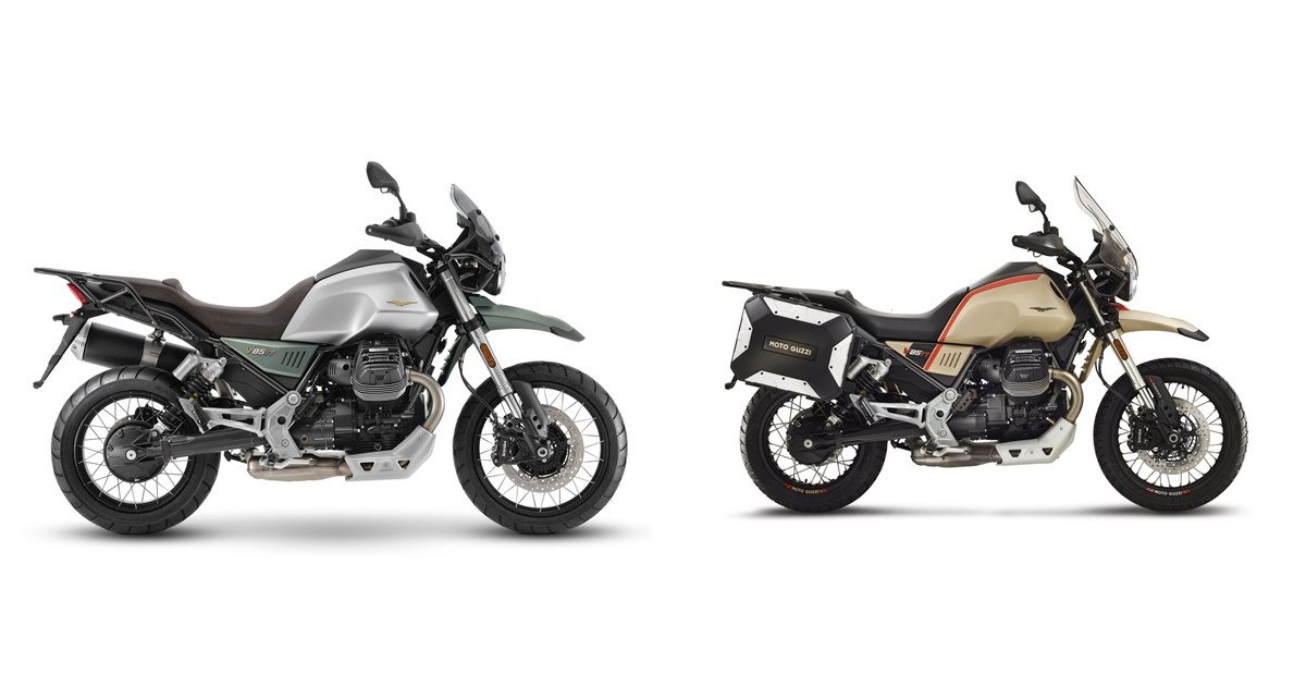 Moto Guzzi V85 TT Centenario 2021 vs Moto Guzzi V85 TT Travel 2021