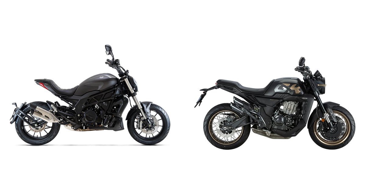 Benelli 502 C 2022 vs Zontes 350 GK 2022