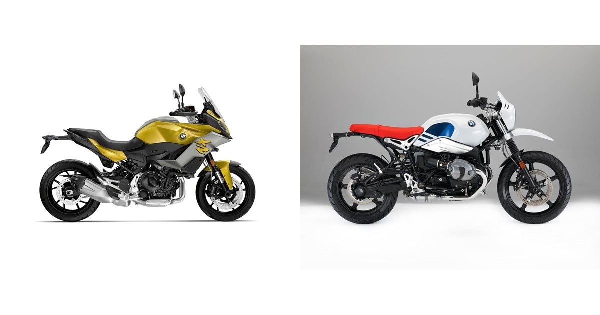 Motorrad Vergleich BMW F 900 XR 2020 vs. BMW R nineT Urban G/S 2020