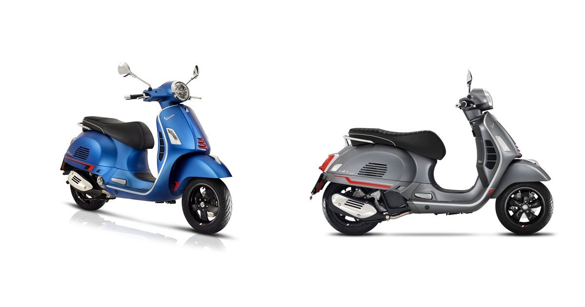 Motorrad Vergleich Vespa GTS 300 hpe Super Sport 2019 vs. Vespa GTS 125 Supersport iGET 2021
