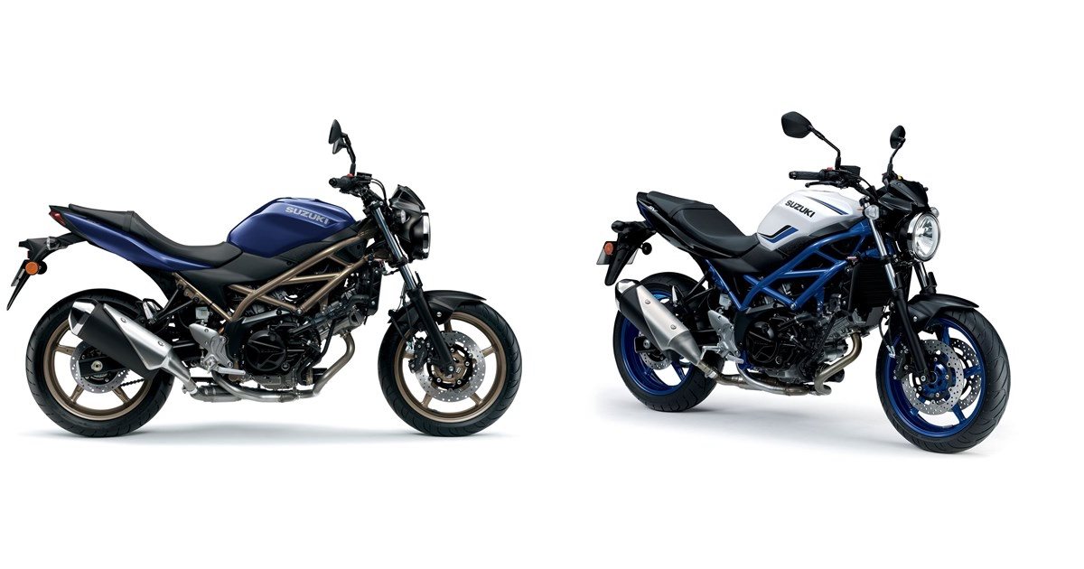 Motorrad Vergleich Suzuki SV650 2023 vs. Suzuki SV650 2020