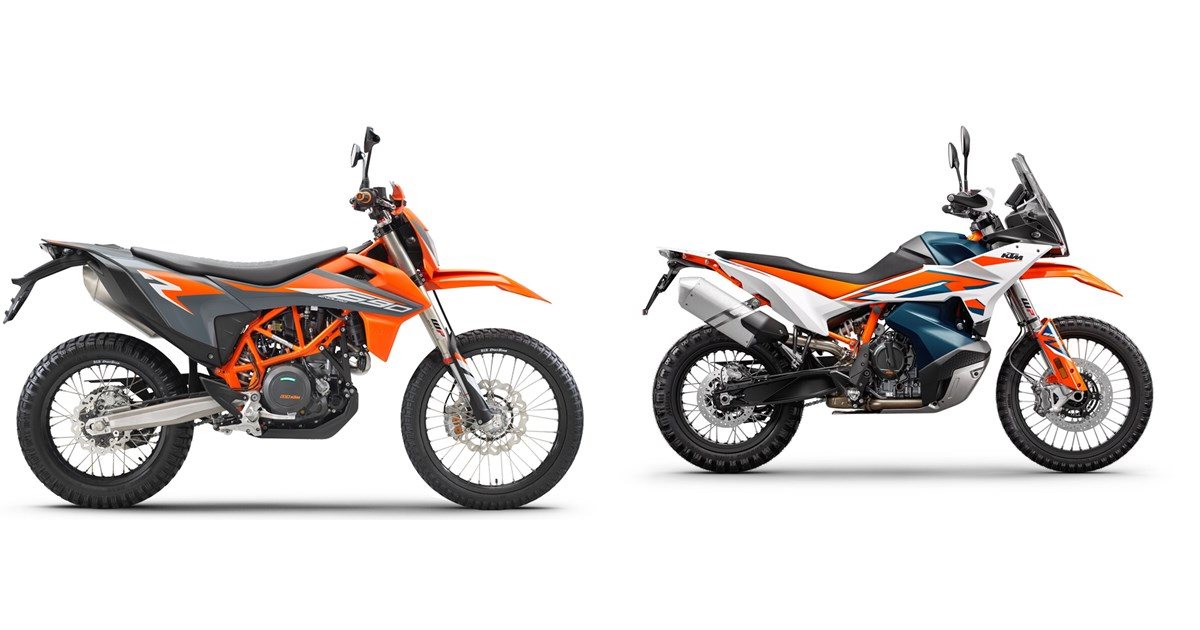 KTM 690 Enduro R 2022 vs KTM 890 Adventure R 2023