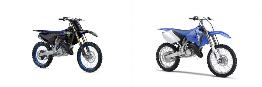 Motorrad Vergleich Yamaha YZ125 Monster Energy Yamaha Racing Edition ...