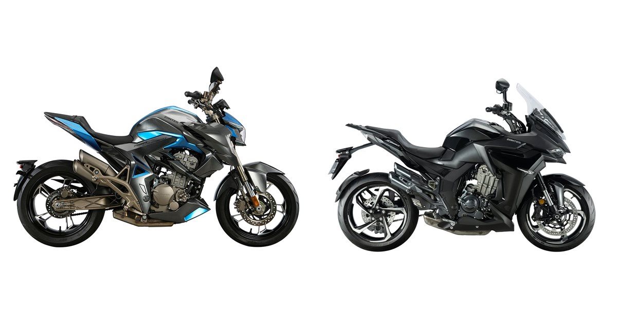 Motorrad Vergleich Zontes 310 R 2020 vs. Zontes 350 X1 2022
