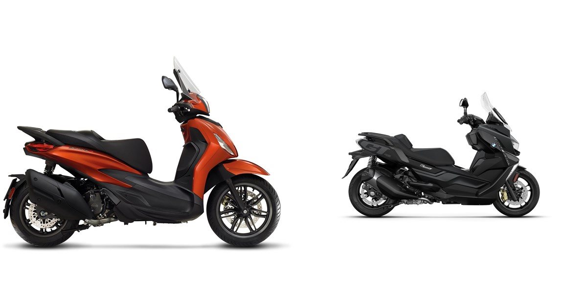 Motorrad Vergleich Piaggio Beverly 400 S 2021 Vs Bmw C 400 Gt 2023