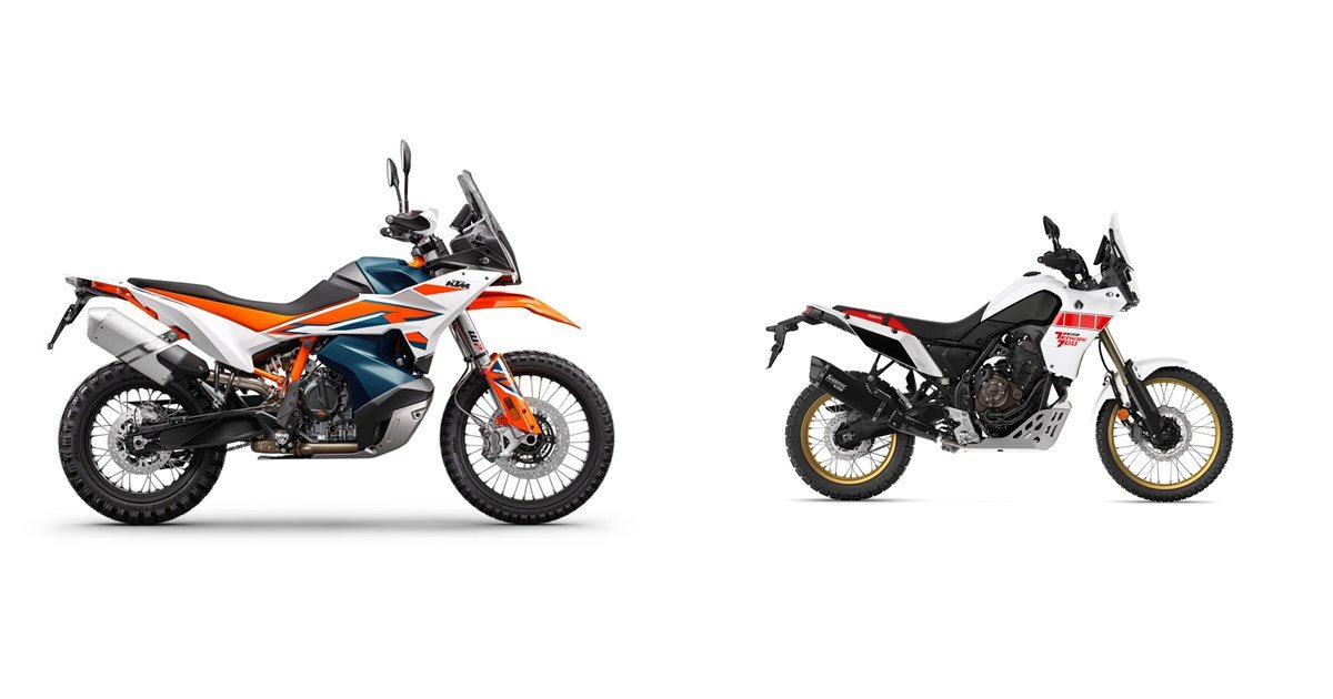 KTM 890 Adventure R 2023 vs Yamaha Tenere 700 Rally Edition 2023
