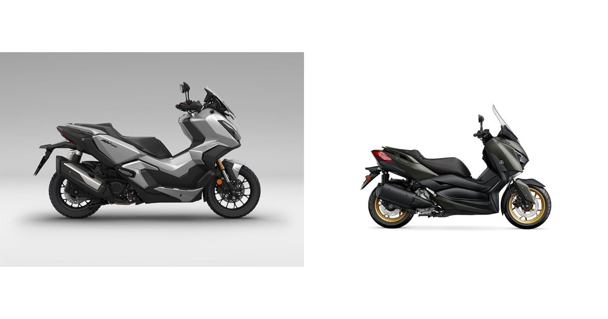 Honda ADV350 2022 vs Yamaha XMAX 300 Tech MAX 2020