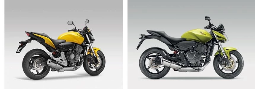 Motorrad Vergleich Honda CB 600 F Hornet 2011 vs. Honda CB 600 F Hornet ...