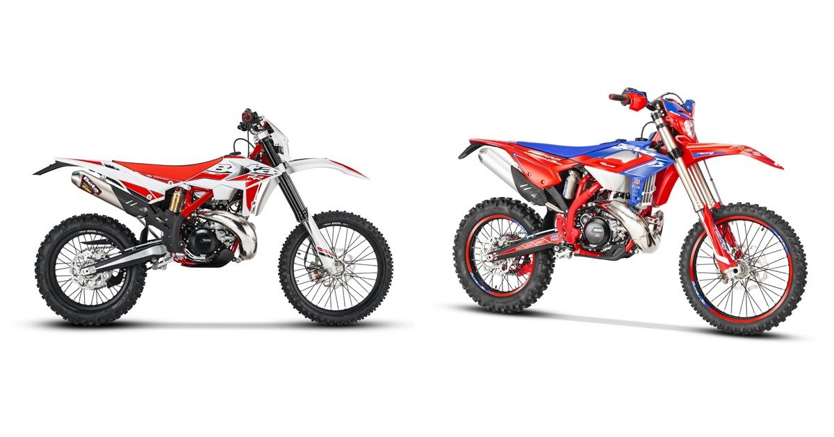 Motorrad Vergleich Beta RR 300 2T 2019 vs. Beta RR 300 Racing 2023