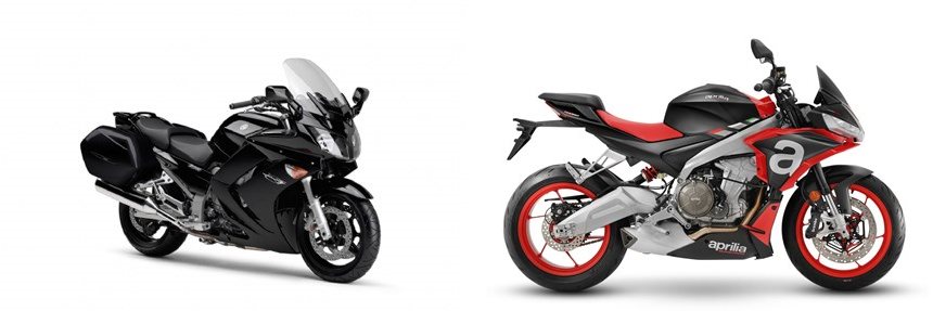 Motorrad Vergleich Yamaha FJR1300A 2010 vs. Aprilia Tuono 660 2021