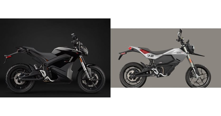 Motorrad Vergleich Zero S 2015 vs. Zero FXE 2022
