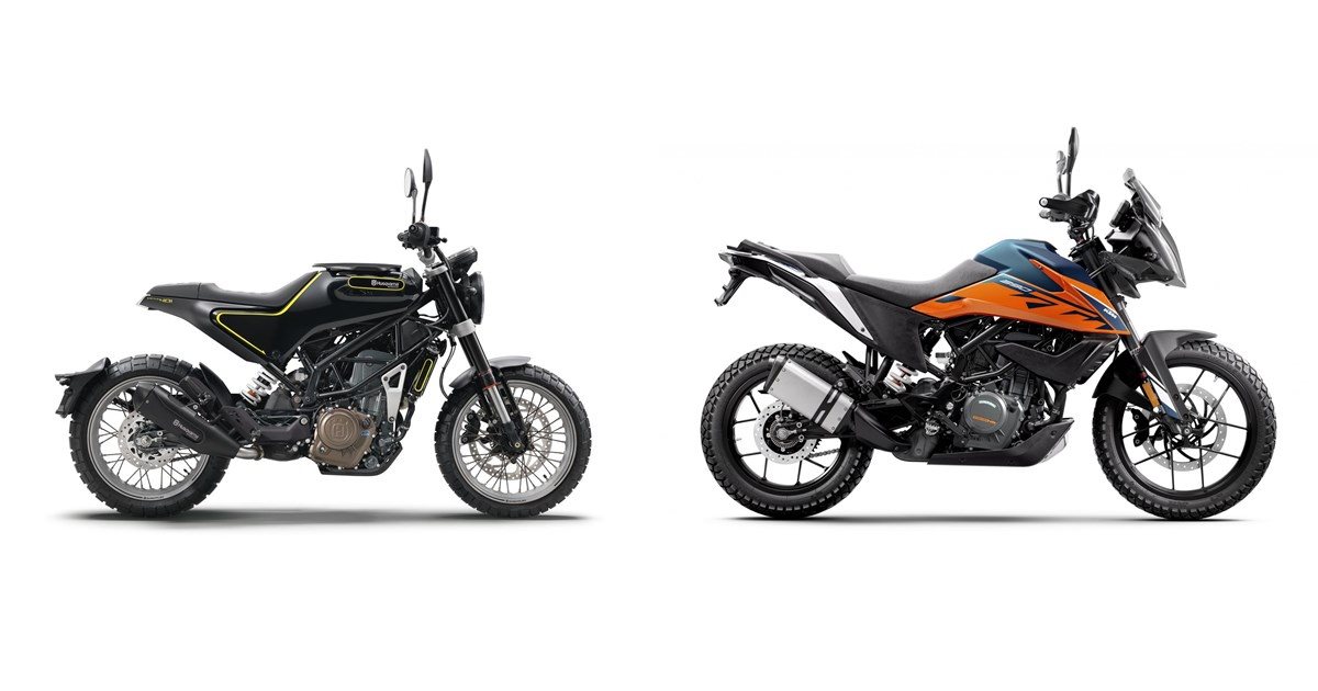 Motorrad Vergleich Husqvarna Svartpilen 401 2019 vs. KTM 390 Adventure 2022