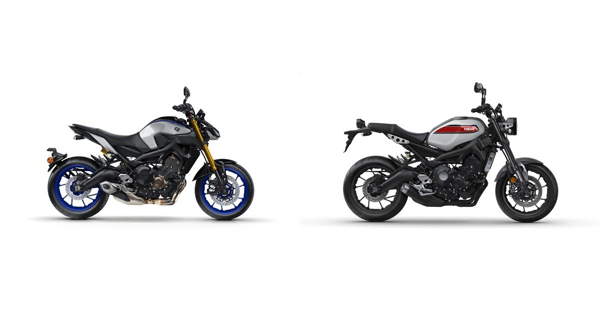 Motorrad Vergleich Yamaha MT-09 SP 2019 vs. Yamaha XSR900 2019