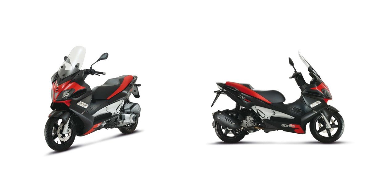 Motorrad Vergleich Aprilia SR-Max 300ie 2014 vs. Aprilia SR-Max 300ie 2018