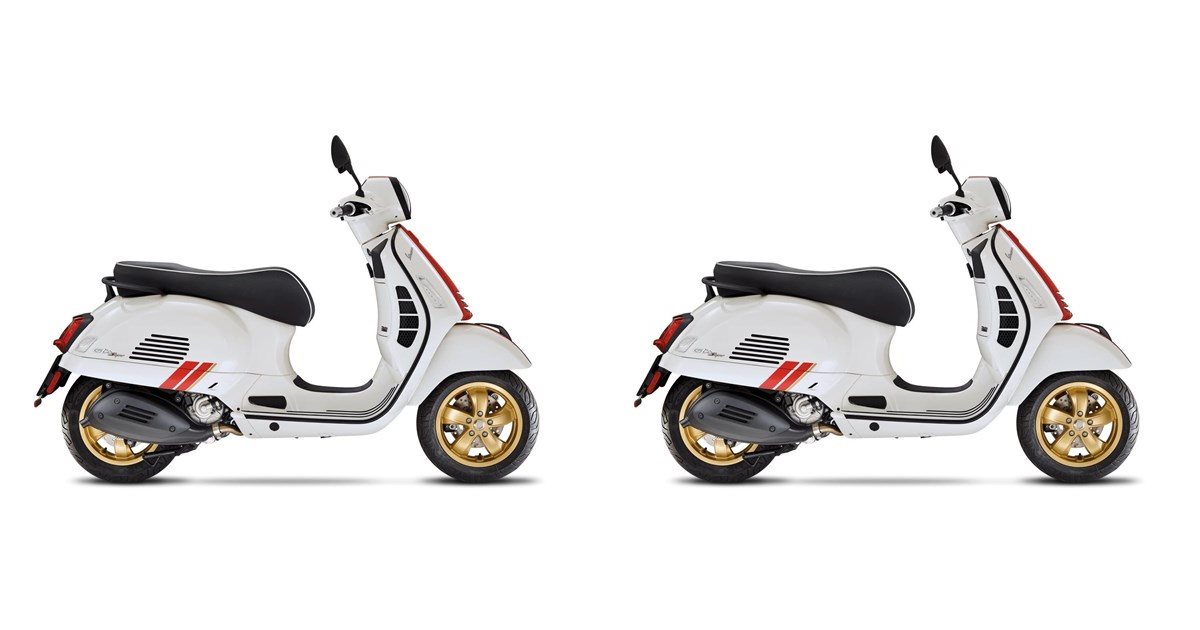 Motorrad Vergleich Vespa Gts 300 Super Racing Sixties 2022 Vs Vespa