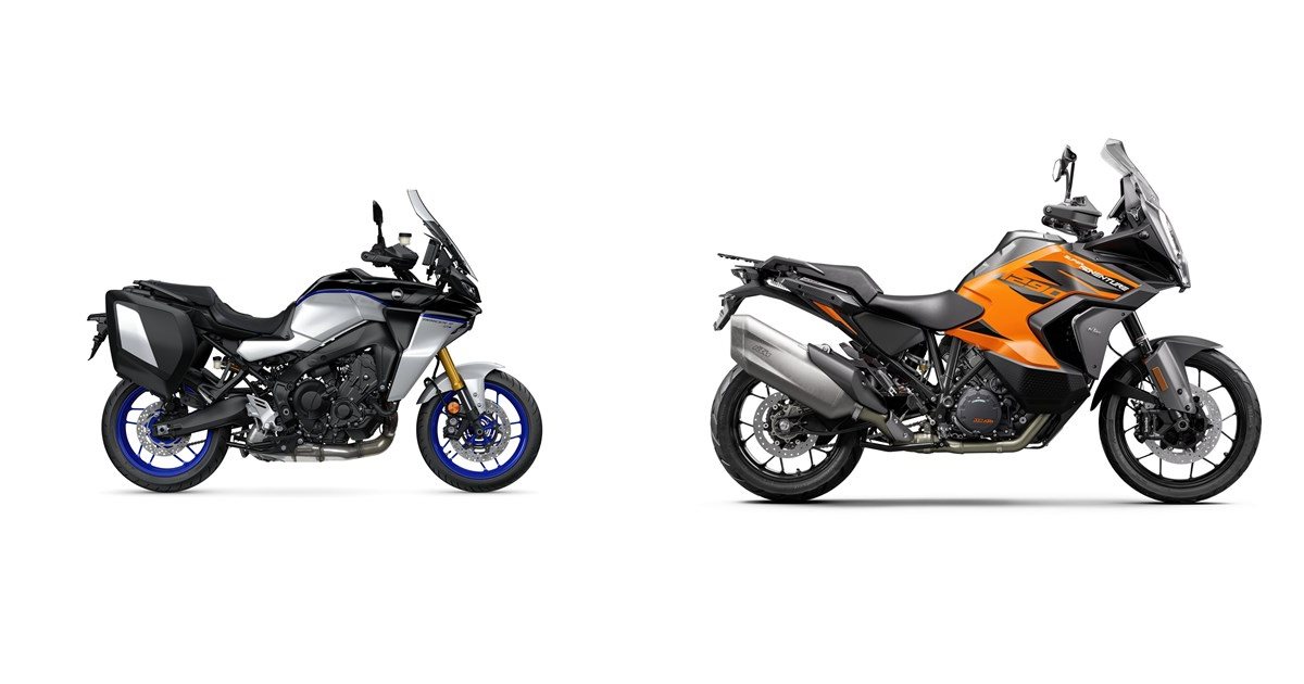 Yamaha Tracer 9 GT+ 2023 vs KTM 1290 Super Adventure S 2022