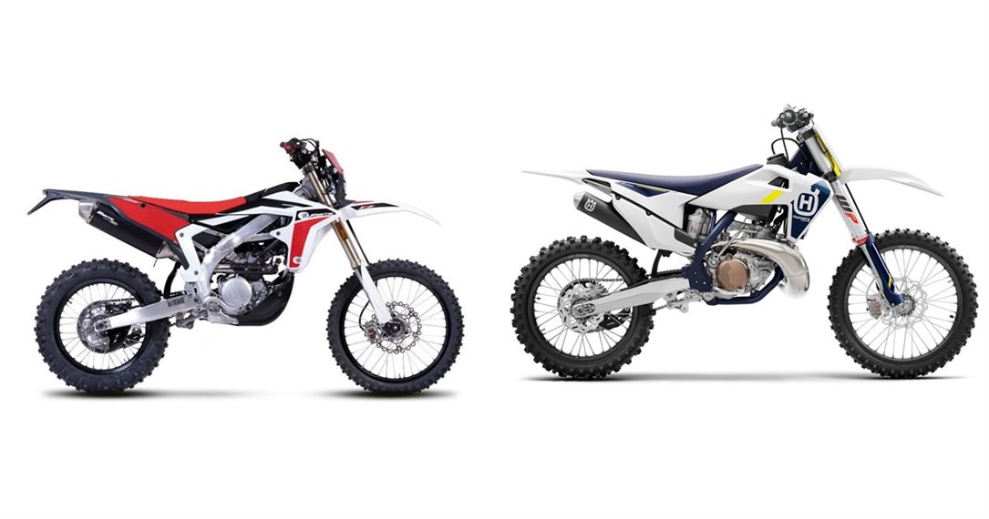 Confronto tra moto Fantic XEF 250 2022 VS. Husqvarna TC 250 2022
