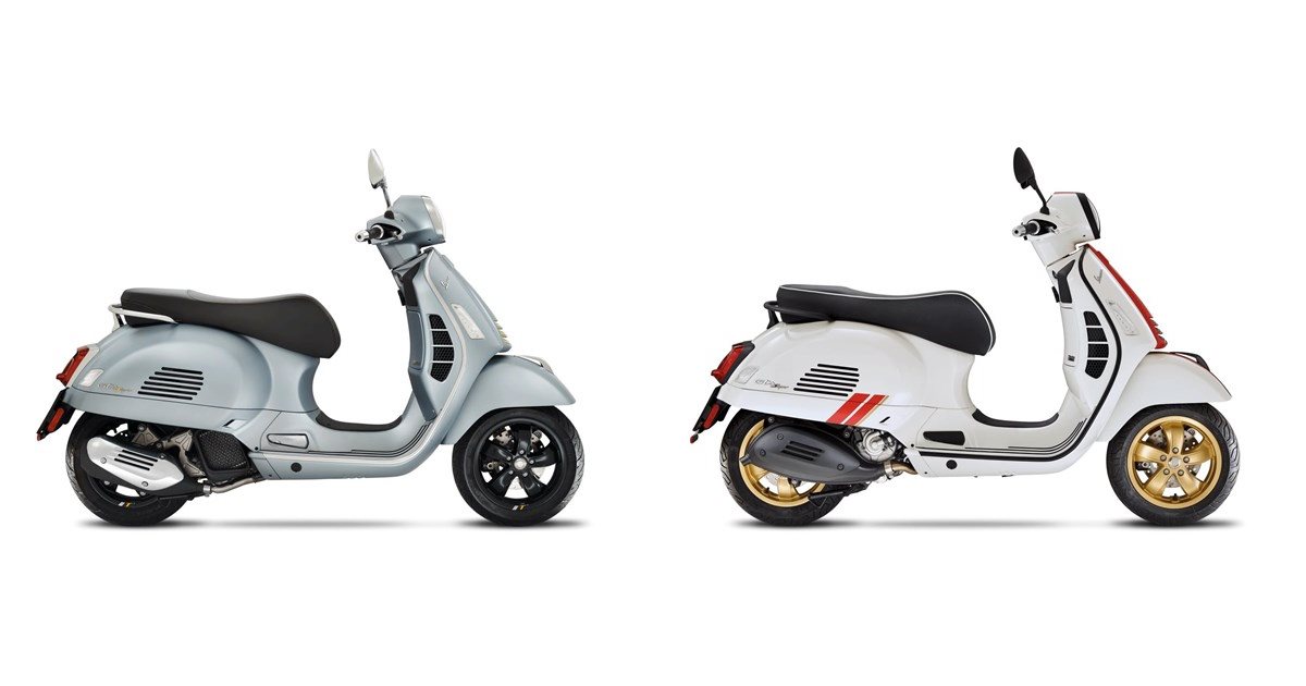 Motorrad Vergleich Vespa GTS 125 Supertech iGET 2021 vs. Vespa GTS 300 Super Racing Sixties 2021