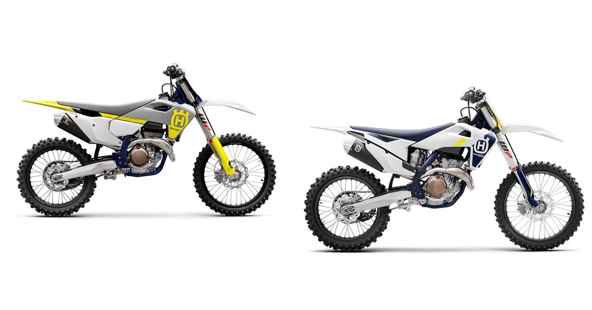 Motorrad Vergleich Husqvarna FC 350 2023 vs. Husqvarna FC 350 2022
