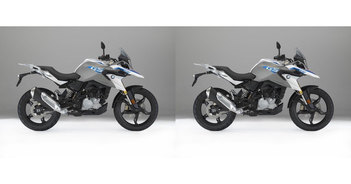 Motorrad Vergleich BMW G 310 GS 2017 vs. BMW G 310 GS 2019