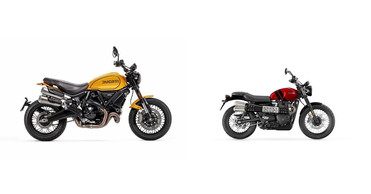 Ducati Scrambler 1100 Tribute PRO 2022 vs Triumph Scrambler 900 2023