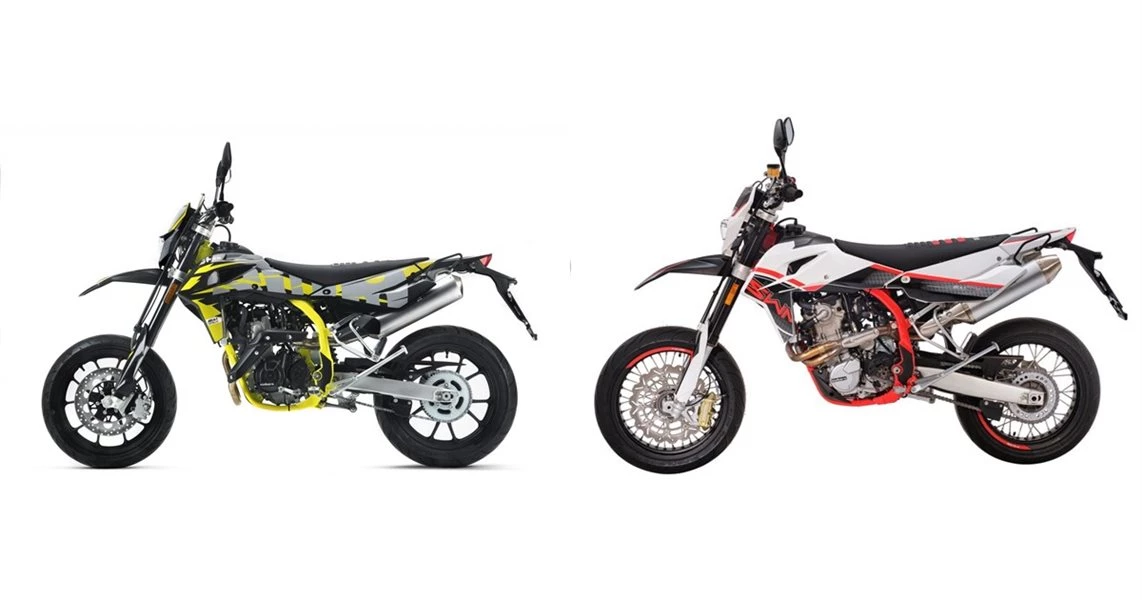 SWM SM 125 R 2020 vs SWM SM 500 R 2022