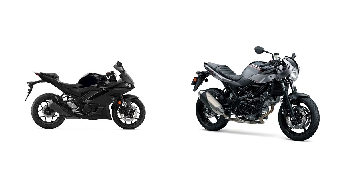 Yamaha R3 2021 vs Suzuki SV650X 2020