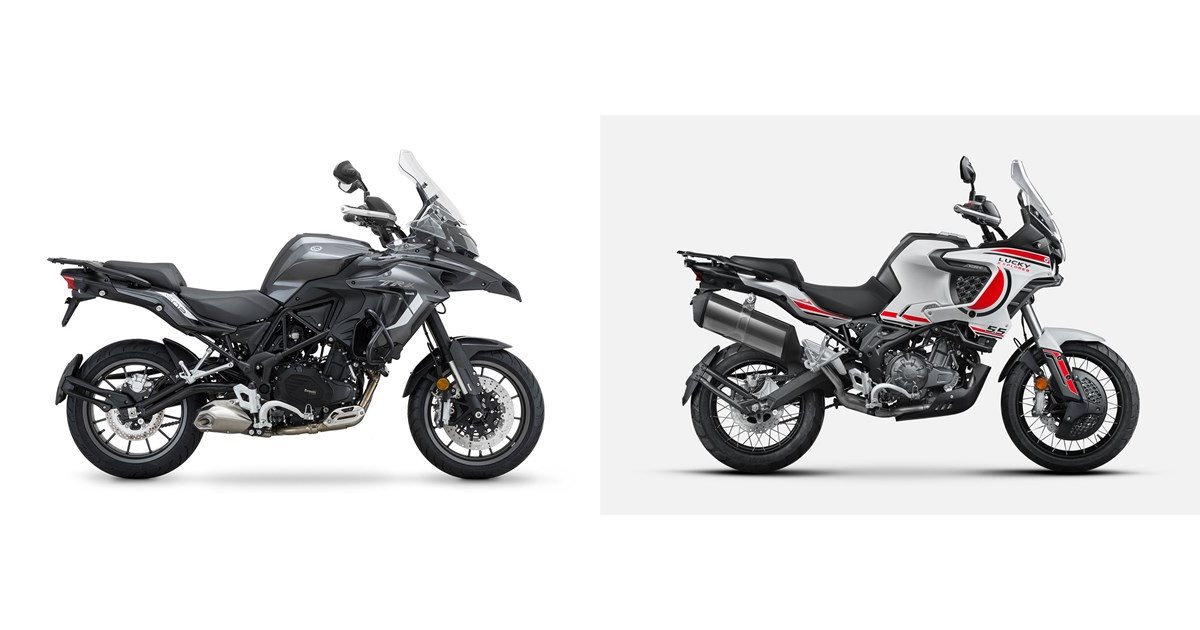 Motorrad Vergleich Benelli TRK 502 2022 vs. MV Agusta Lucky Explorer 5. ...