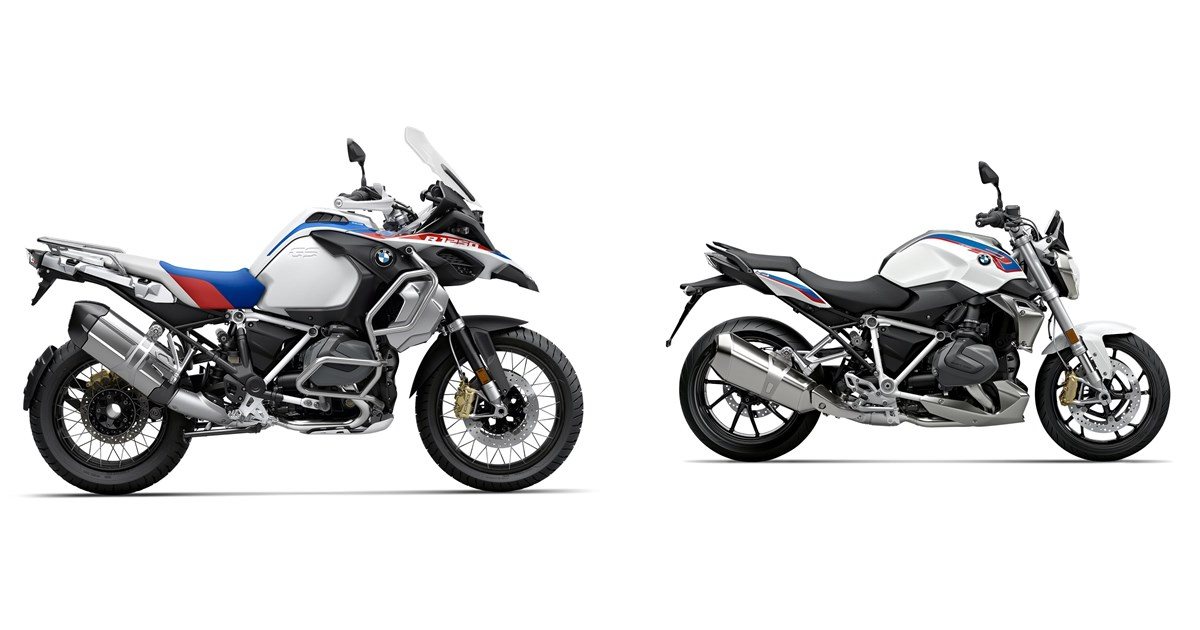 Motorrad Vergleich BMW R 1250 GS Adventure 2022 vs. BMW R 1250 R 2022