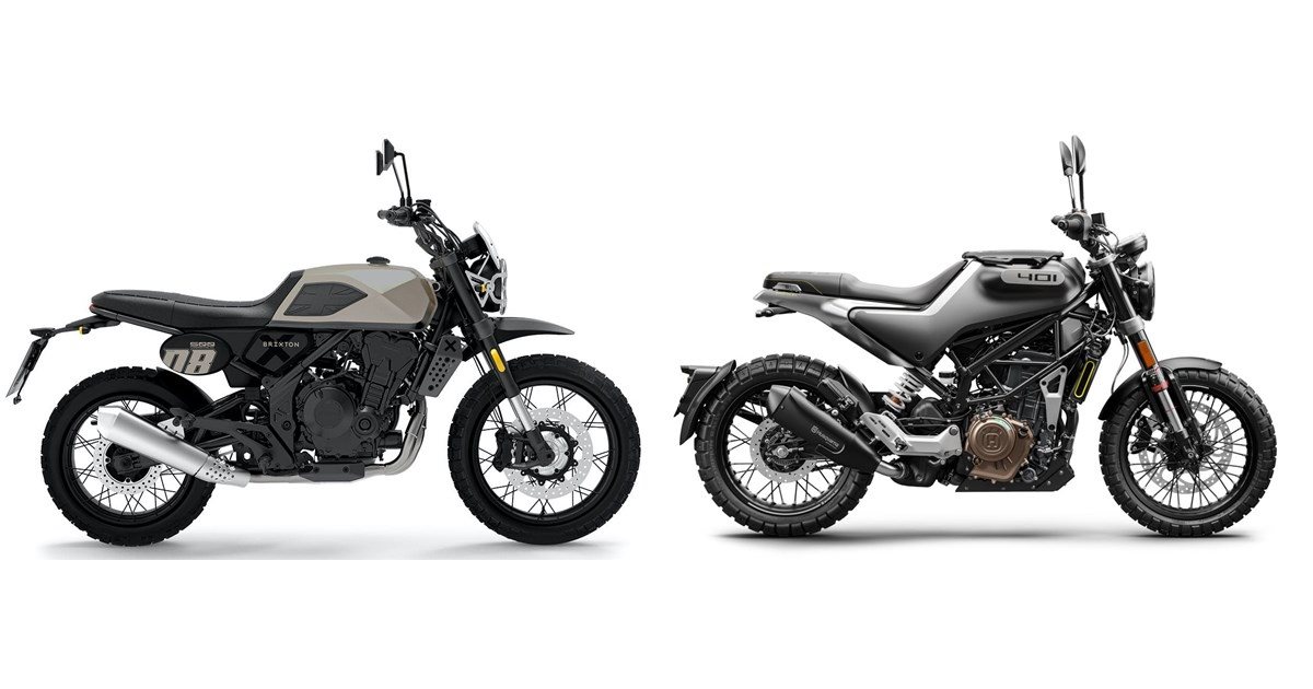 Motorrad Vergleich Brixton Crossfire 500XC 2022 vs. Husqvarna ...