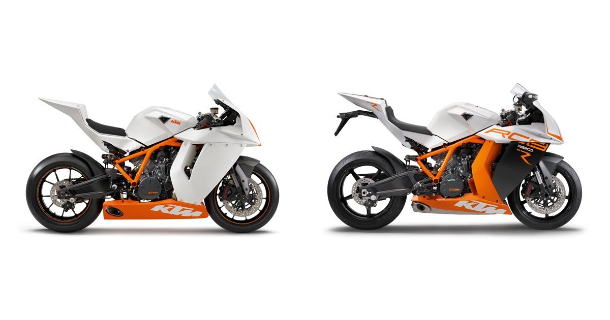 Motorrad Vergleich KTM 1190 RC8 R Track 2013 vs. KTM 1190 RC8 R 2013