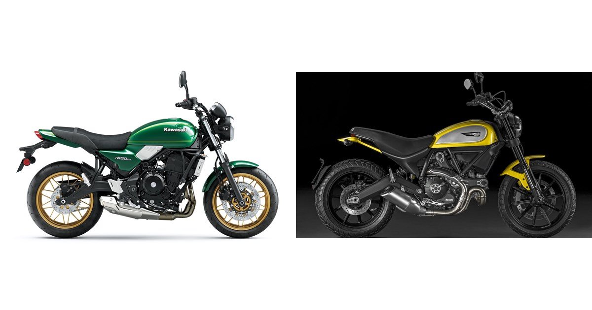 Kawasaki Z650 RS 2023 vs Ducati Scrambler Icon 2016